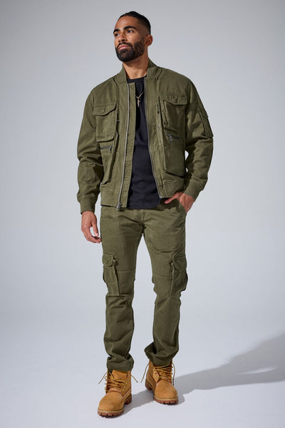 Mercenary Bomber Jacket (Army Green)