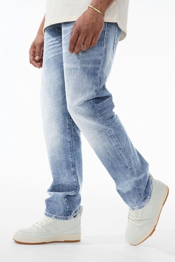 Relaxed Fit - Tsunami Denim (River Blue) - Aaron Collection