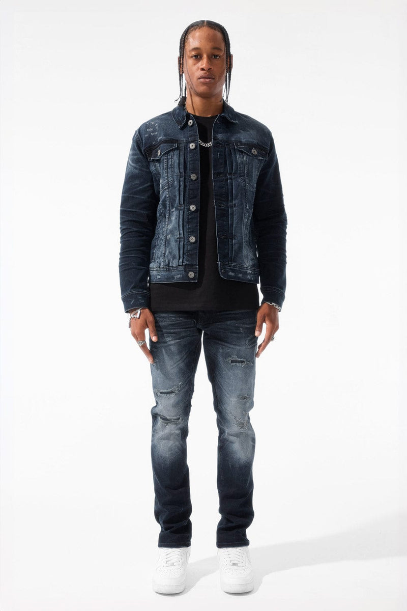 Straight Fit - Meadowlands Denim (Azure) - Collins Collection
