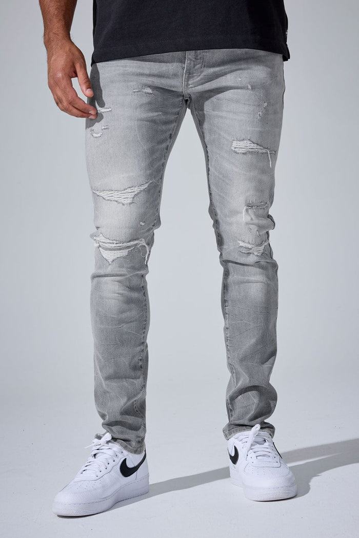 Slim Taper Fit - Alexander Denim (Cement Wash) - Sean Collection