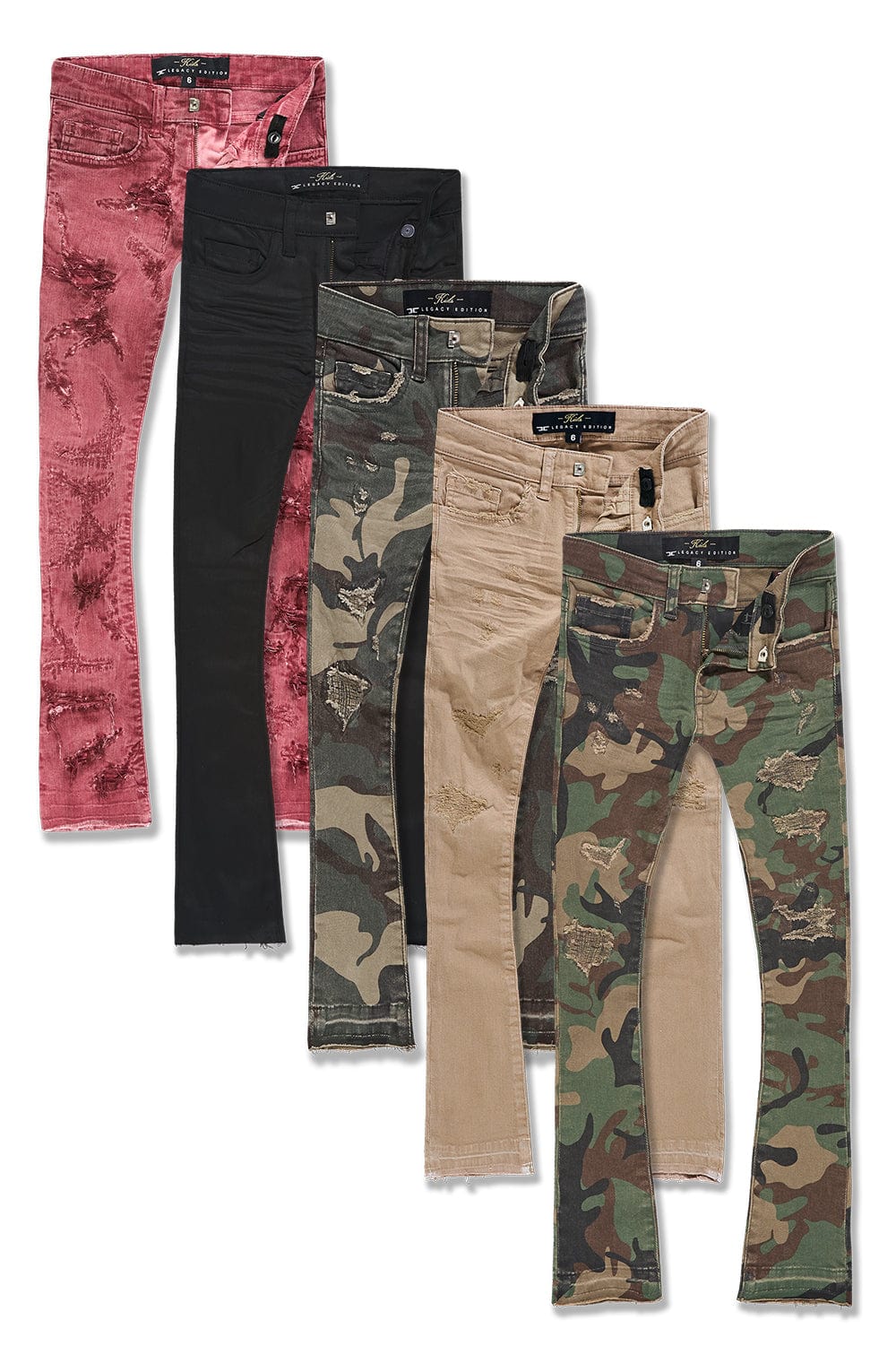 Kids Stacked Bottom 5 Pack #2