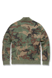 Camo Mercenary Bomber Jacket (Vintage Camo)