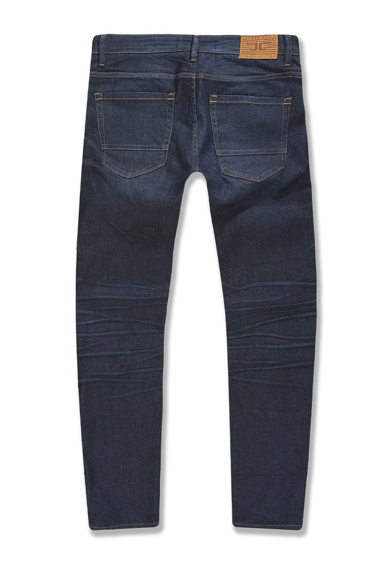 Straight Fit - Gaucho Denim (Dark Indigo) - Collins Collection
