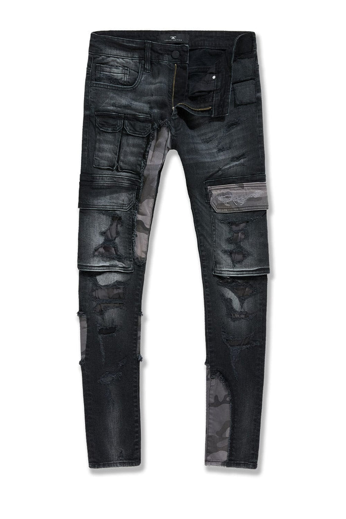 Slim Taper Fit - Devotion Denim (Black Shadow) - Sean Collection