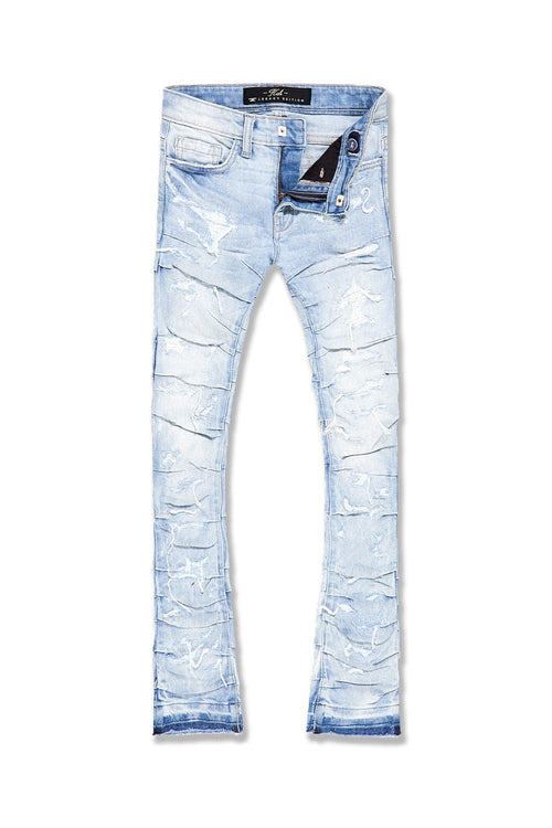 Kids Stacked Ripple Effect Denim 5 Pack