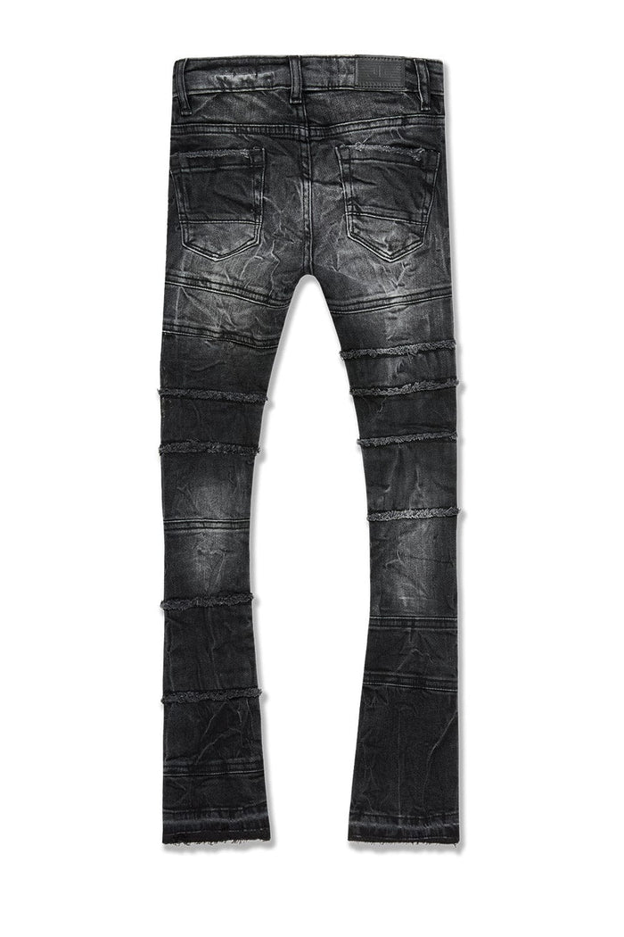 Kids Stacked Jason Denim (Industrial Black)