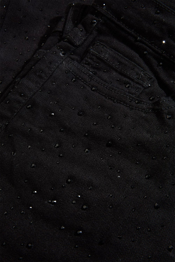 Kids Local Dealer Stacked Denim (Jet Black)